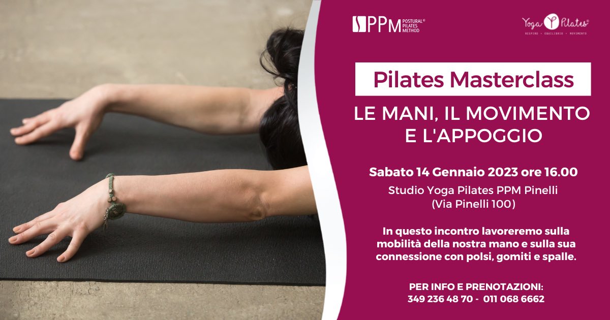 Le mani, il movimento e l'appoggio- 14 gennaio 2023 - Yoga Torino